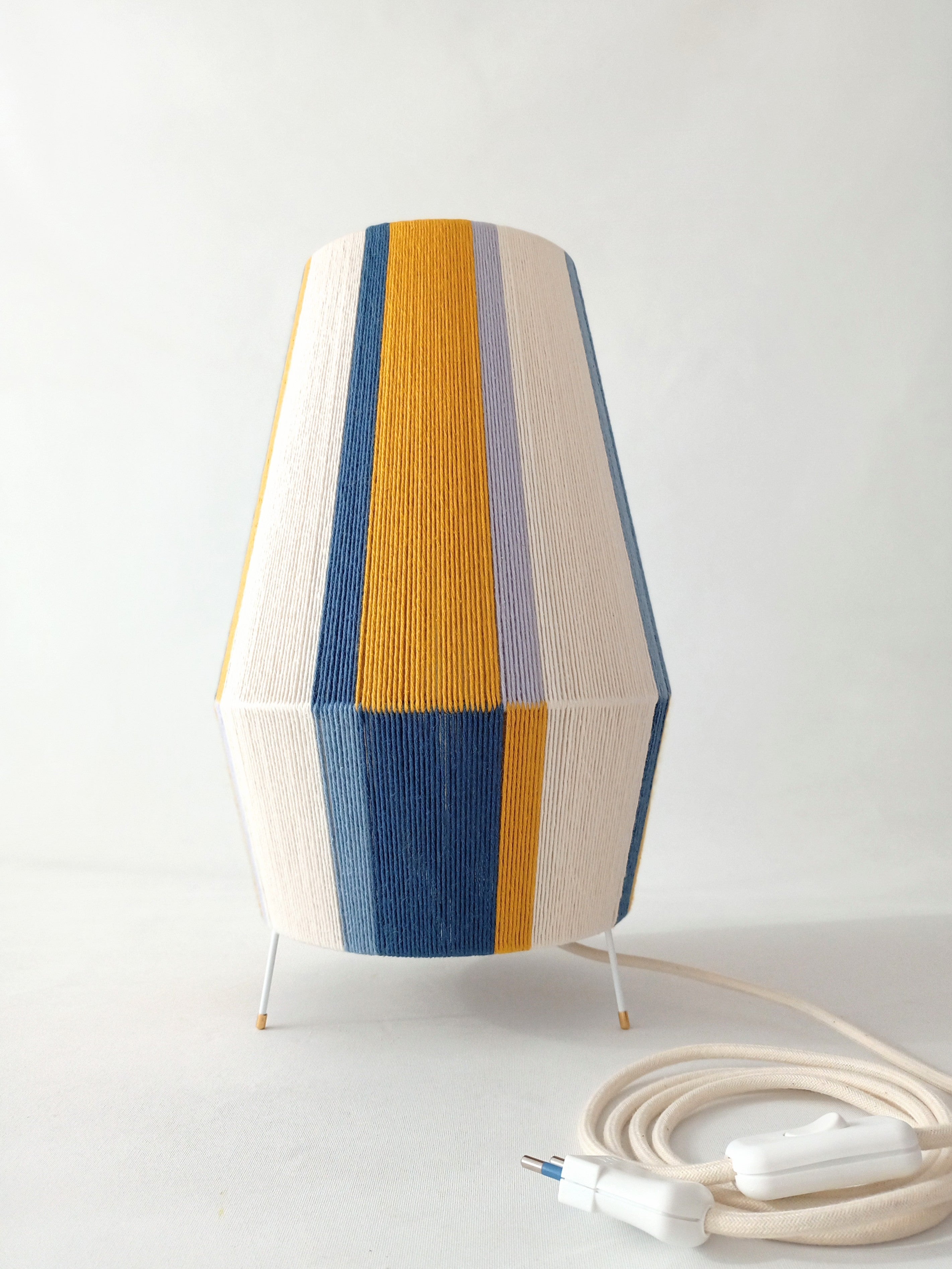 PEPITA TABLE_Atlantic – KATN Handmade Cotton Lamps